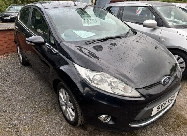 2011 FORD FIESTA ZETEC 5 DOOR HATCH IN BLACK – Torr Garage